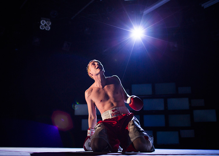 Production photos for Frantic Assembly's Beautiful Burnout - Helen Maybanks